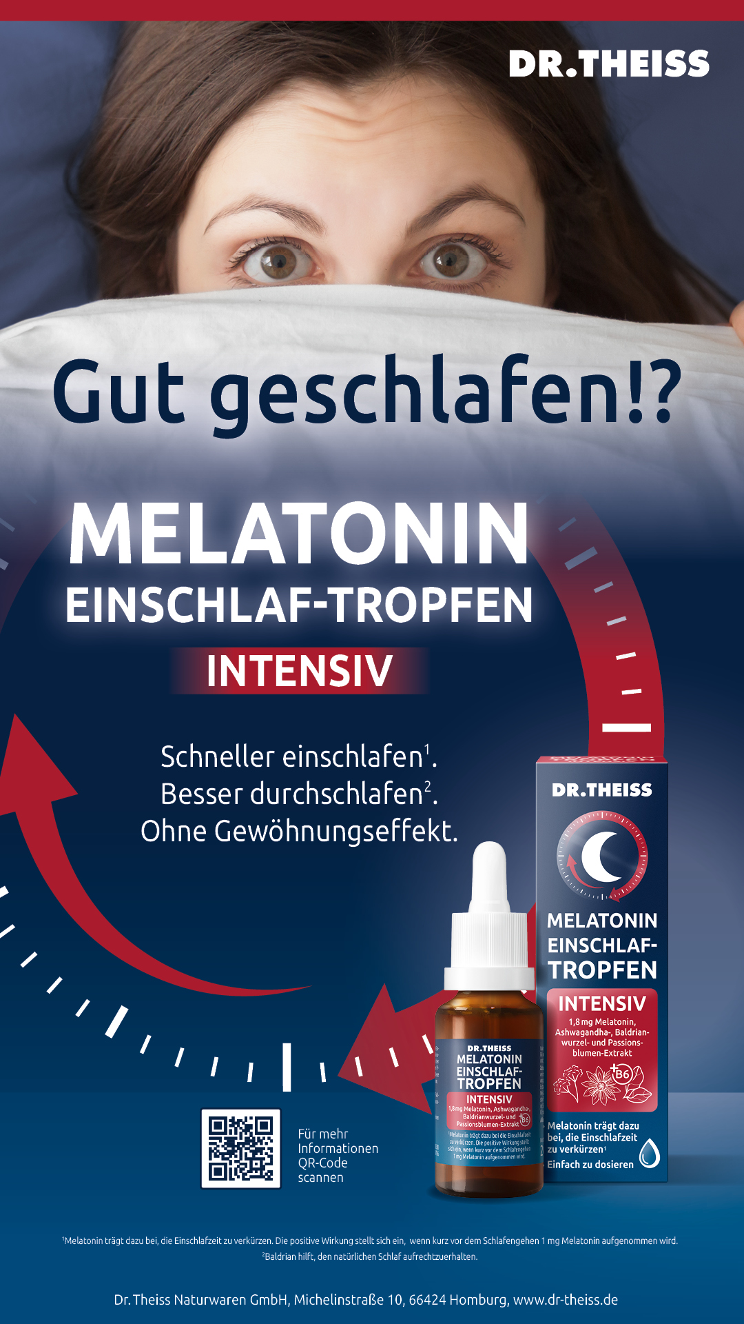DR.THEISS Melatonin Einschlaf-Tropfen intensiv | Dr. Theiss